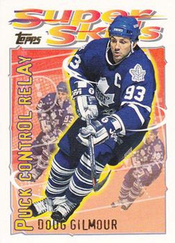 Doug Gilmour 1995 Topps Super Skills #14 Base Price Guide - Sports Card ...