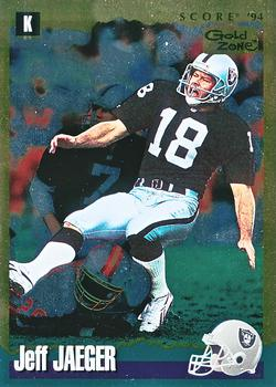Jeff Jaeger 1994 Score #222 Gold Zone Price Guide - Sports Card Investor