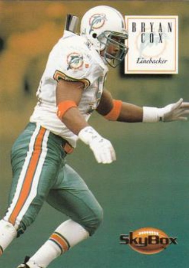 Bryan Cox 1994 Skybox Premium #91 Base Price Guide - Sports Card Investor