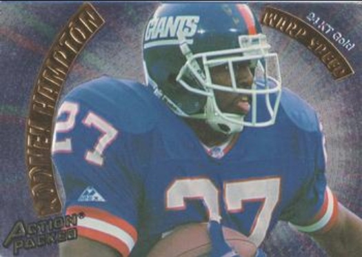 Rodney Hampton 1994 Action Packed #G37 24K Gold Price Guide - Sports ...