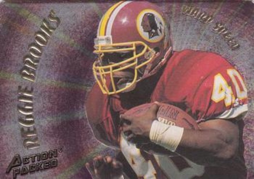 Reggie Brooks 1994 Action Packed #WS10 Warp Speed Price Guide - Sports ...