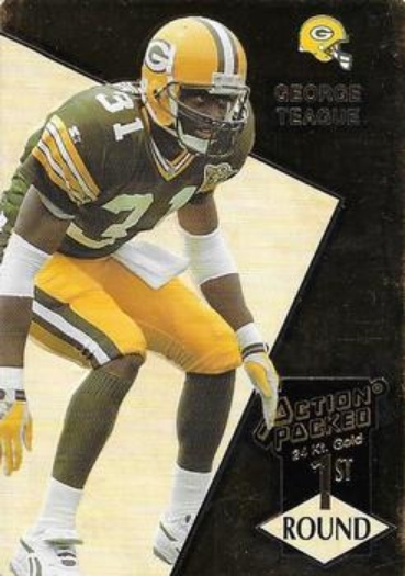 George Teague 1993 Action Packed #70G 24K Gold Price Guide - Sports ...