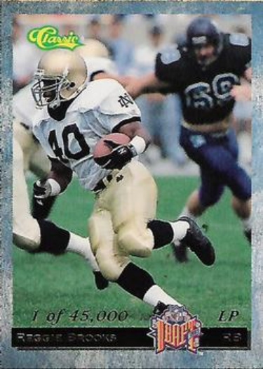 Reggie Brooks 1993 Classic #LP9 Limited Prints Price Guide - Sports ...
