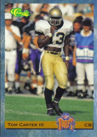 Tom Carter 1993 Classic #67 Base Price Guide - Sports Card Investor