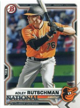 Adley Rutschman 2021 Topps National Convention #35 Base Price Guide ...