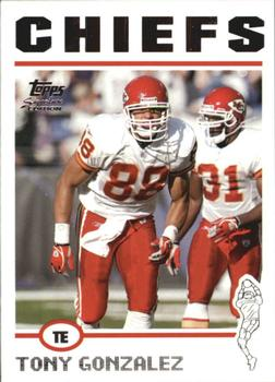 Tony Gonzalez 2004 Topps Signature #41 Base /499 Price Guide - Sports ...