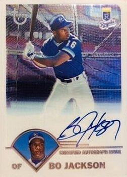 Bo Jackson 2003 Topps Retired Signature Edition #TA-BJ Autographs Price ...