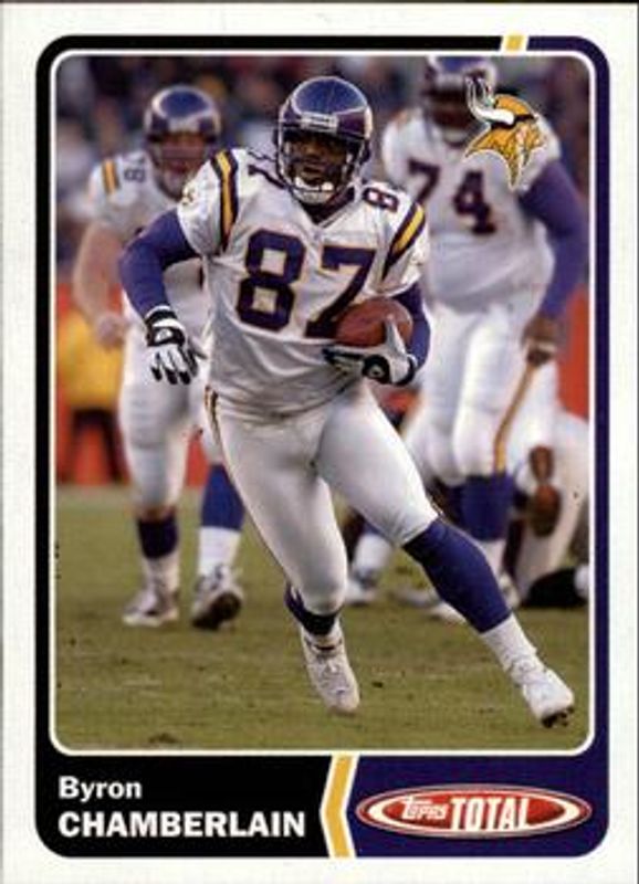 Byron Chamberlain 2003 Topps Total #114 Base Price Guide - Sports Card ...