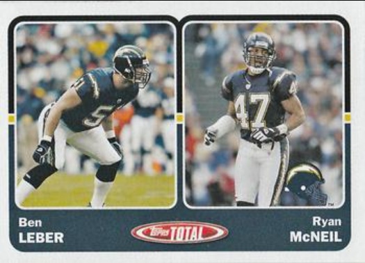 Ryan McNeil 2003 Topps Total #425 Base Price Guide - Sports Card Investor