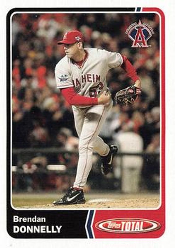 Brendan Donnelly 2003 Topps Total #744 Base Price Guide - Sports Card ...