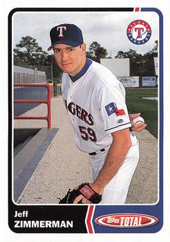 Jeff Zimmerman 2003 Topps Total #727 Base Price Guide - Sports Card ...