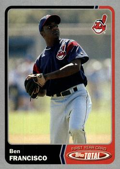 Ben Francisco 2003 Topps Total #881 Silver Price Guide - Sports Card ...