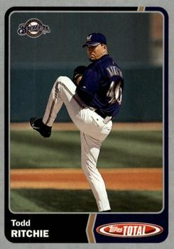 Todd Ritchie 2003 Topps Total #650 Silver Price Guide - Sports Card ...