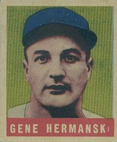 Gene Hermanski 1948 Leaf #102a Base Price Guide - Sports Card Investor
