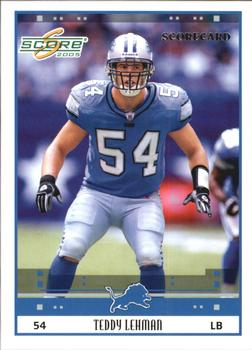 Teddy Lehman 2005 Score #99 Scorecard /599 Price Guide - Sports Card ...