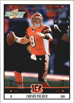 Carson Palmer 2005 Score #55 Scorecard /599 Price Guide - Sports Card ...