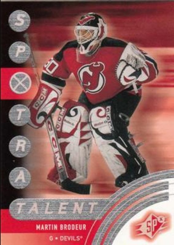 Martin Brodeur 2001 SPx #87 Base /999 Price Guide - Sports Card Investor