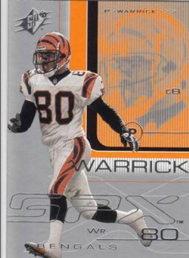 Peter Warrick 2001 SPx #19 Base /999 Price Guide - Sports Card Investor