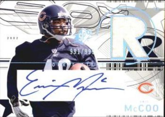 Eric McCoo Football Cards Price Guide - Sports Card Investor