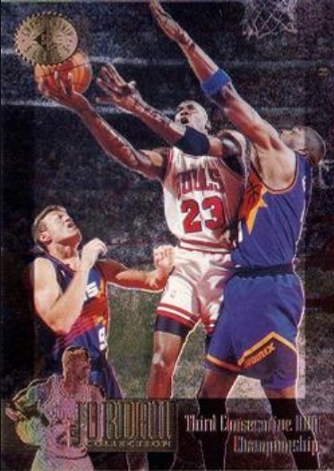 Michael Jordan 1995 SP Championship #JC23 The Jordan Collection Price ...