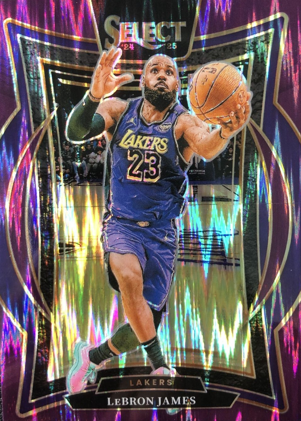 LeBron James 2024 Select #54 Concourse Purple Flash /249 Price Guide ...