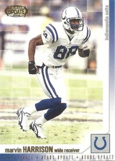 Marvin Harrison 2002 Pacific Heads Update #78 Base Price Guide - Sports ...