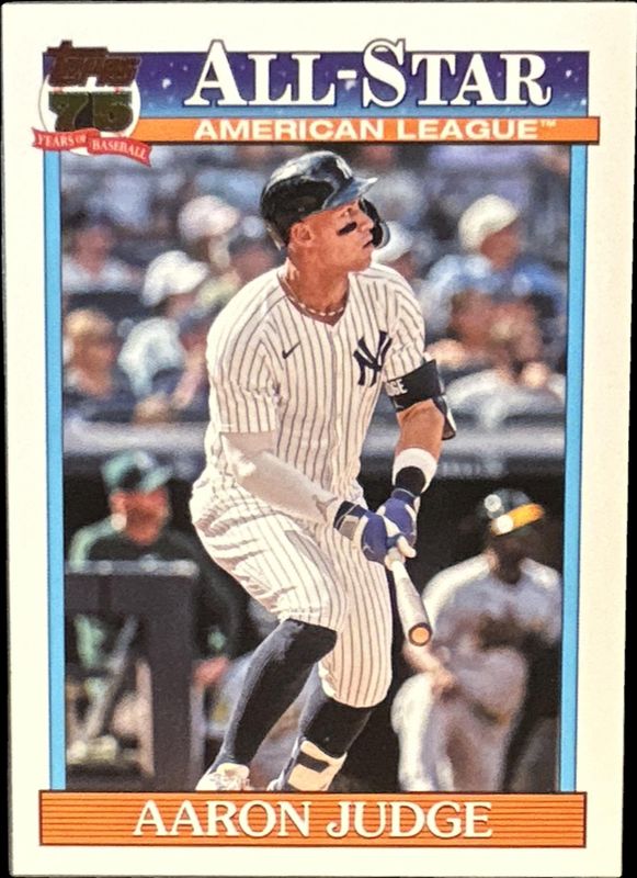 Aaron Judge 2026 Topps Series 2 #91AS-1 1991 Topps All-Star Price Guide ...