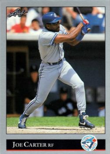 Joe Carter 1992 Leaf #375 Base Price Guide - Sports Card Investor