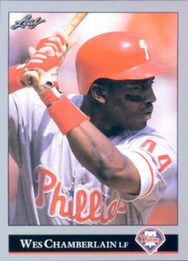 Wes Chamberlain 1992 Leaf #453 Base Price Guide - Sports Card Investor