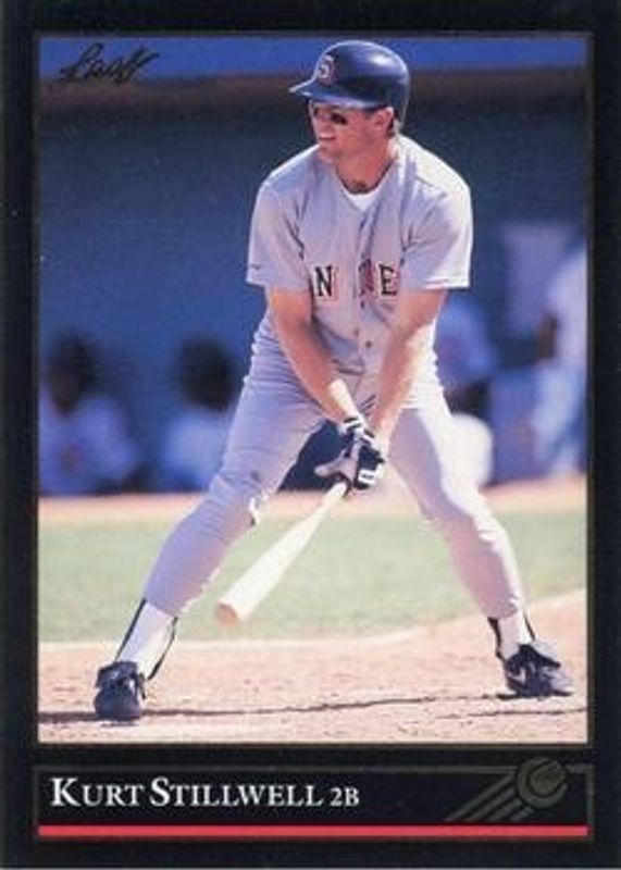 Kurt Stillwell 1992 Leaf #142 Black & Gold Price Guide - Sports Card ...
