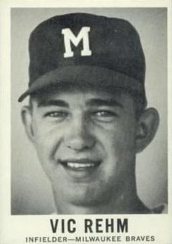 Vic Rehm 1960 Leaf #61 Pre Production Price Guide - Sports Card Investor