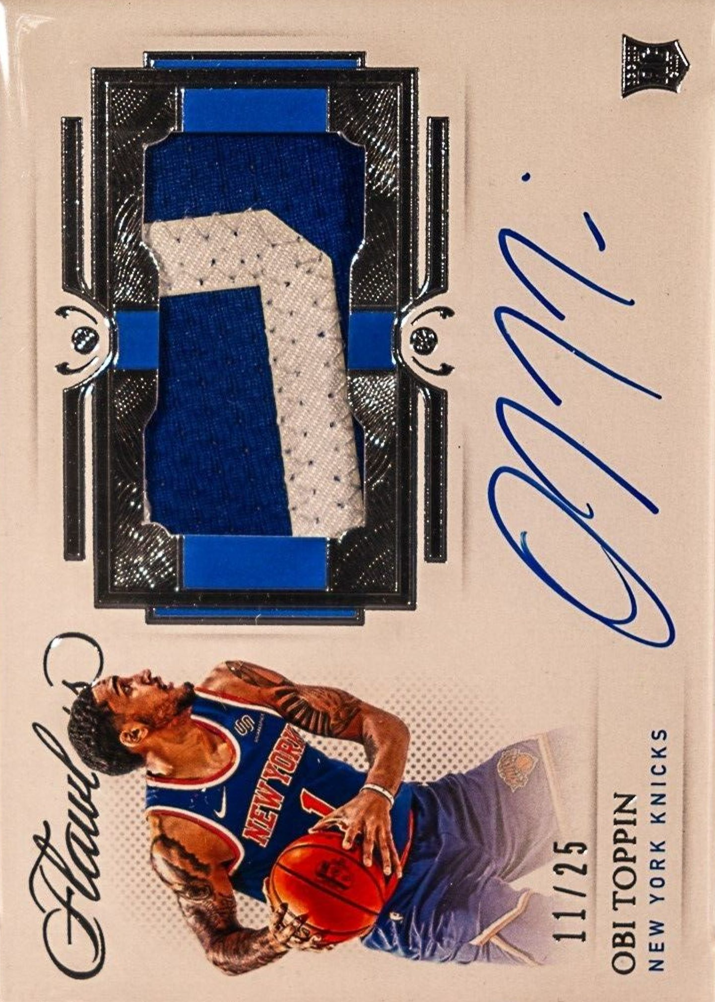 Obi Toppin 2020 Flawless #HPA-OBI Horizontal Patch Autographs /25 Price ...