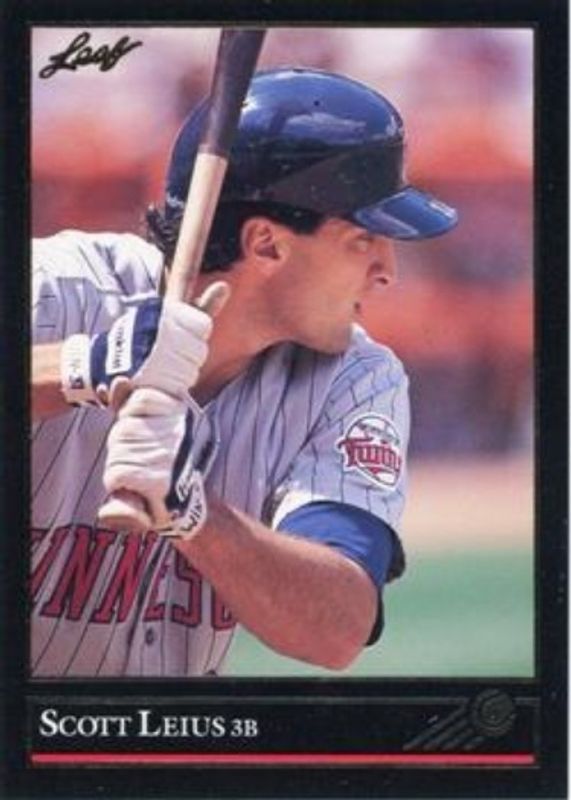 Scott Leius 1992 Leaf #214 Black & Gold Price Guide - Sports Card Investor