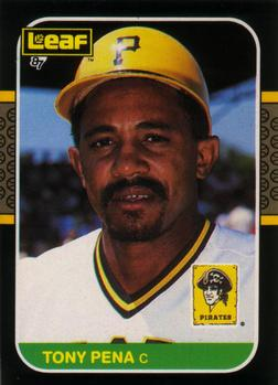 Tony Pena 1987 Leaf #256 Base Price Guide - Sports Card Investor