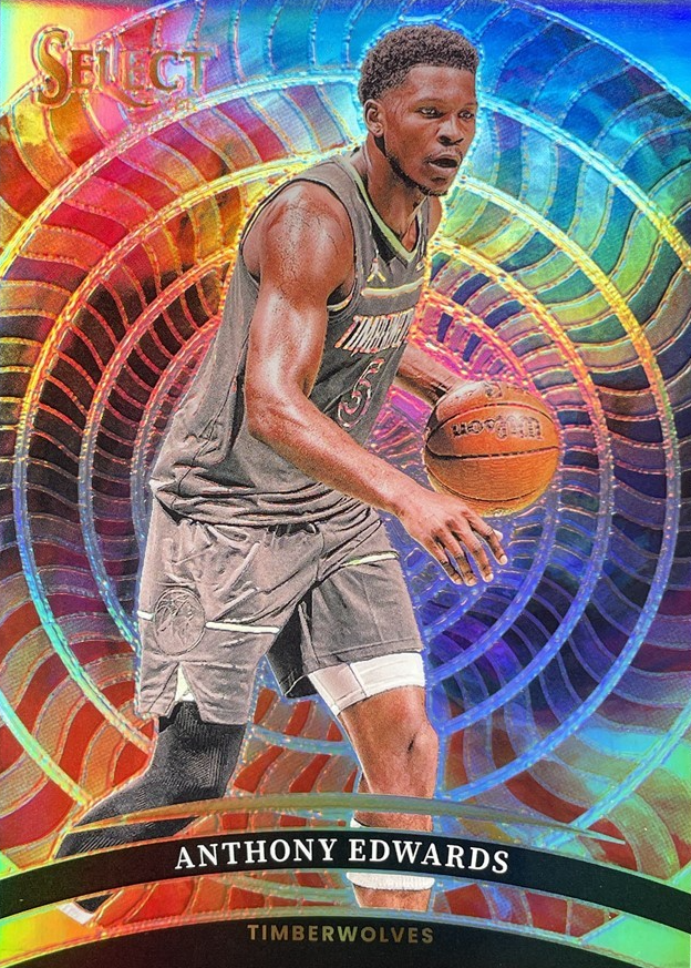 Anthony Edwards 2024 Select #25 Color Wheel /(SSP) Price Guide - Sports ...