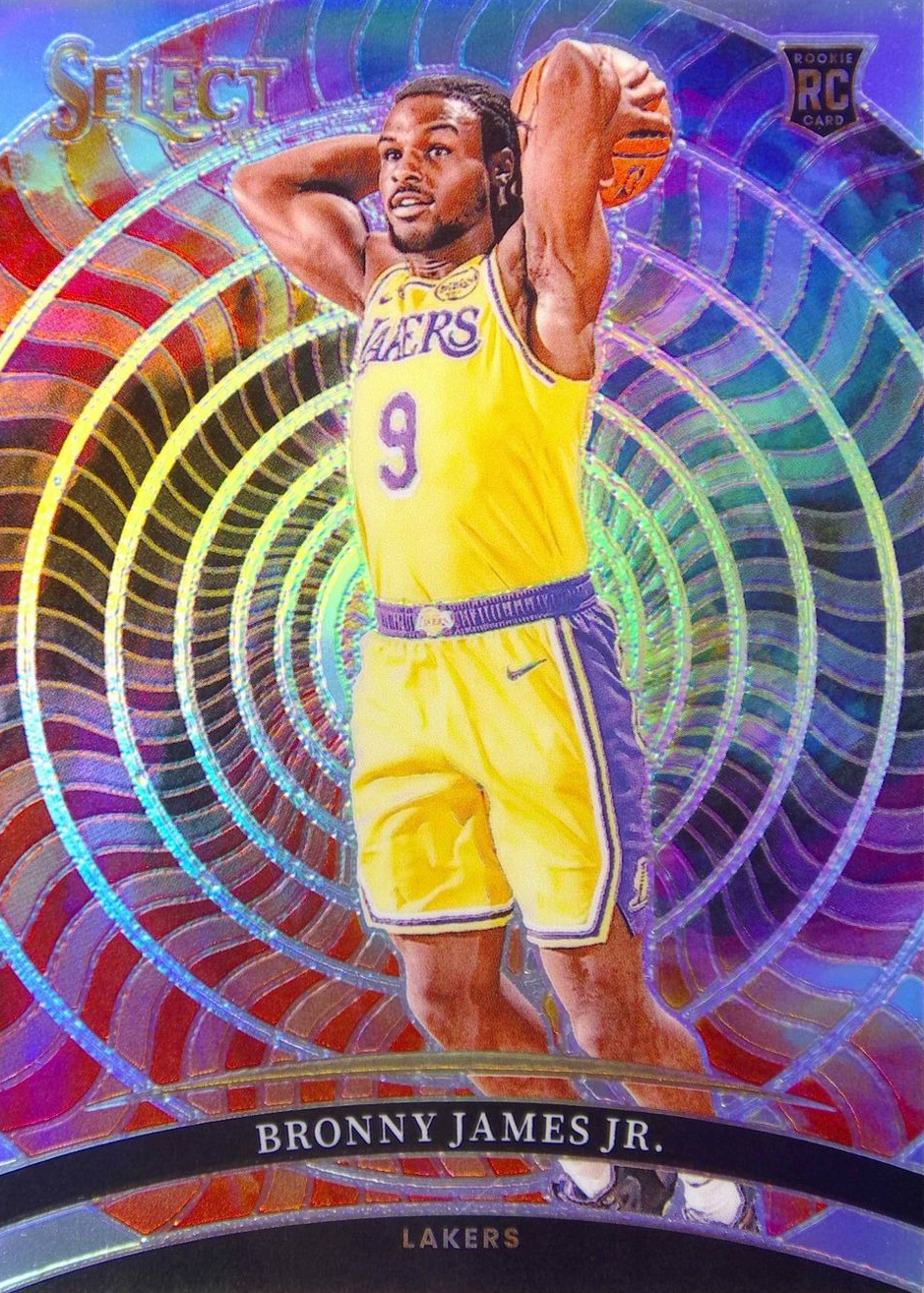 Bronny James Jr. 2024 Select #21 Color Wheel /(SSP) Price Guide ...