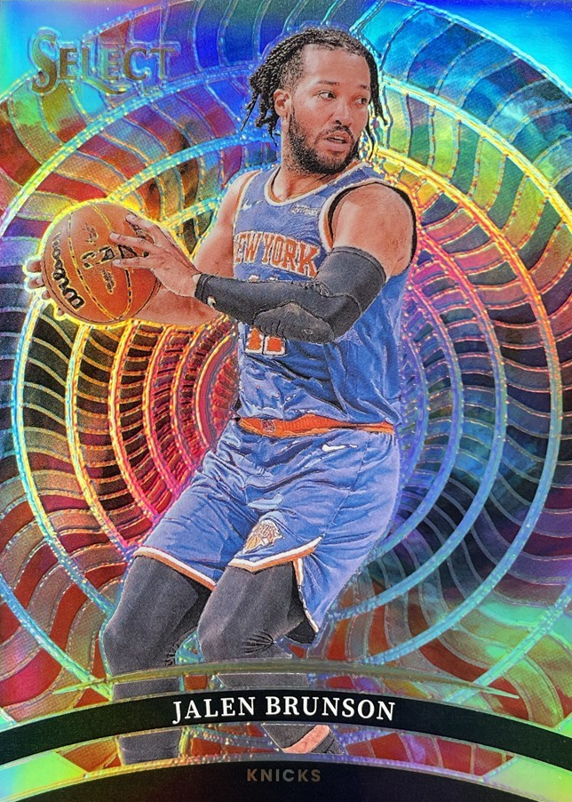 Jalen Brunson 2024 Select #24 Color Wheel /(SSP) Price Guide - Sports ...