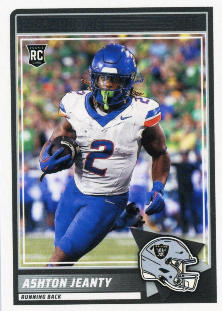Ashton Jeanty 2025 Score #14 Base Price Guide - Sports Card Investor