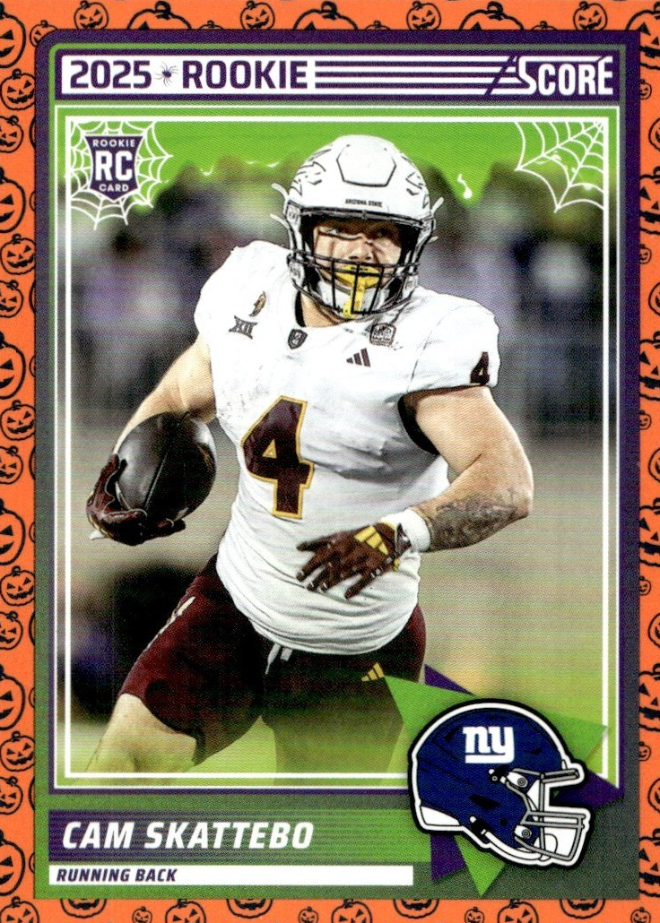 Cam Skattebo 2025 Score #1 Orange Price Guide - Sports Card Investor