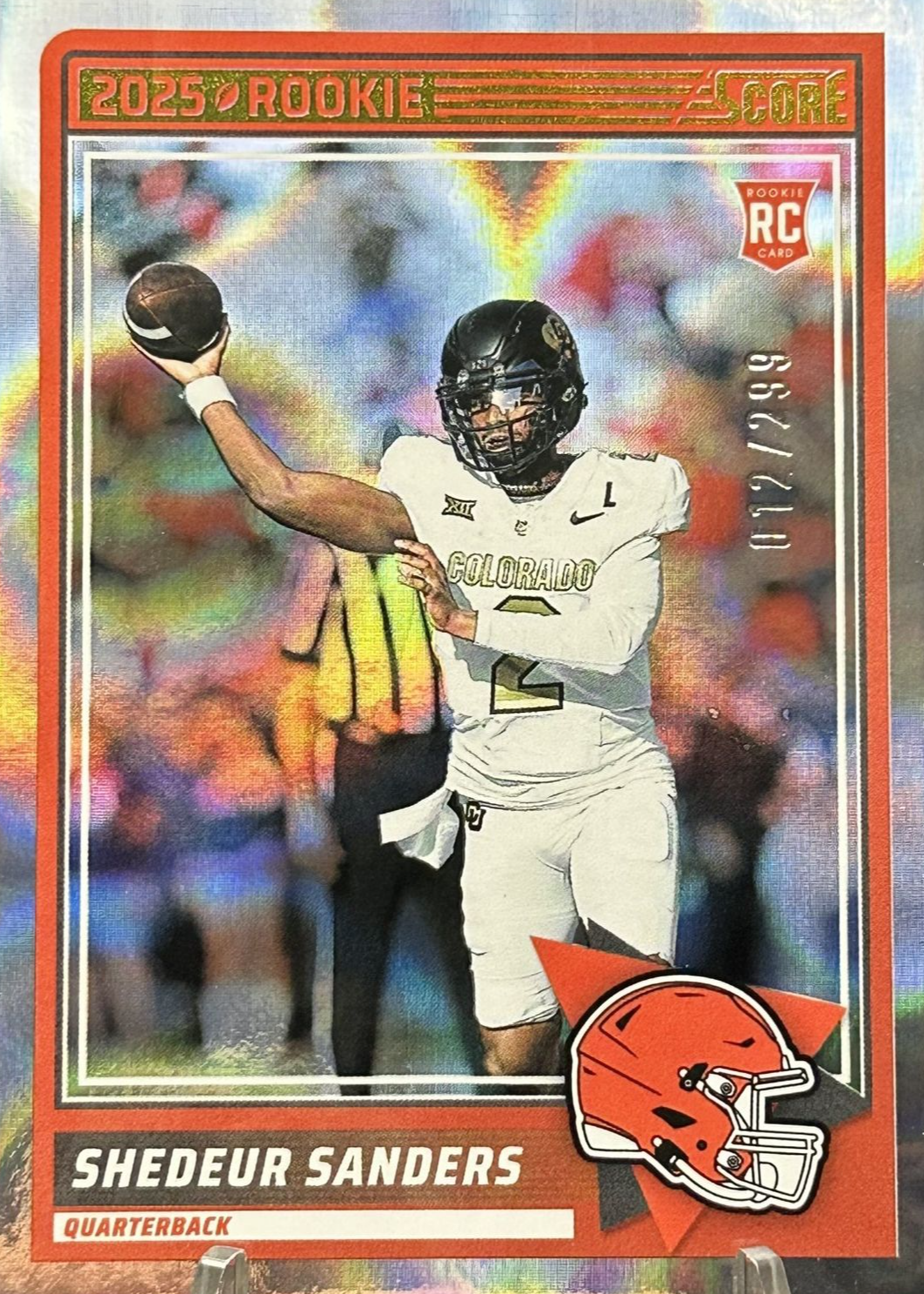 Shedeur Sanders 2025 Score #15 Circular /299 Price Guide - Sports Card ...