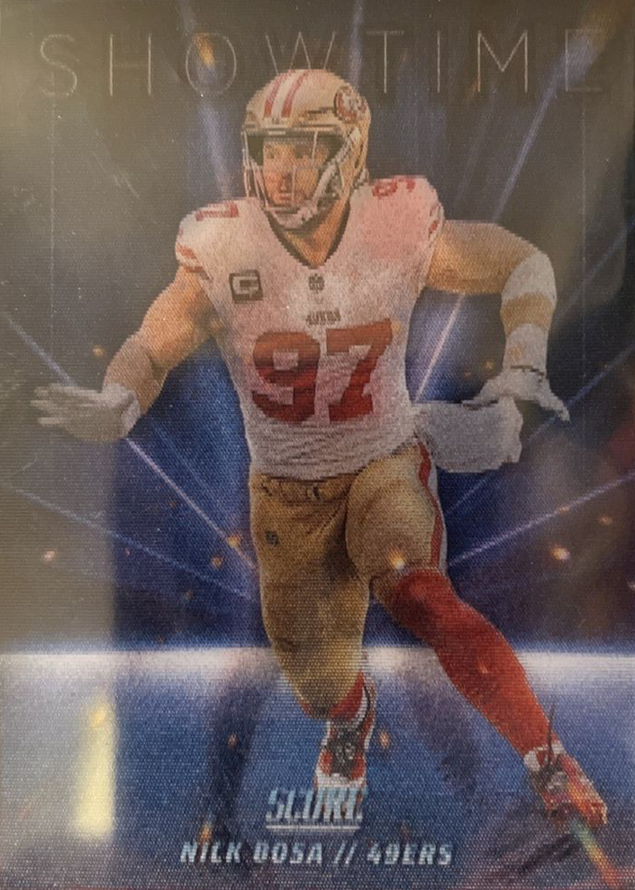 Nick Bosa 2025 Score #19 Showtime /(SSP) Price Guide - Sports Card Investor