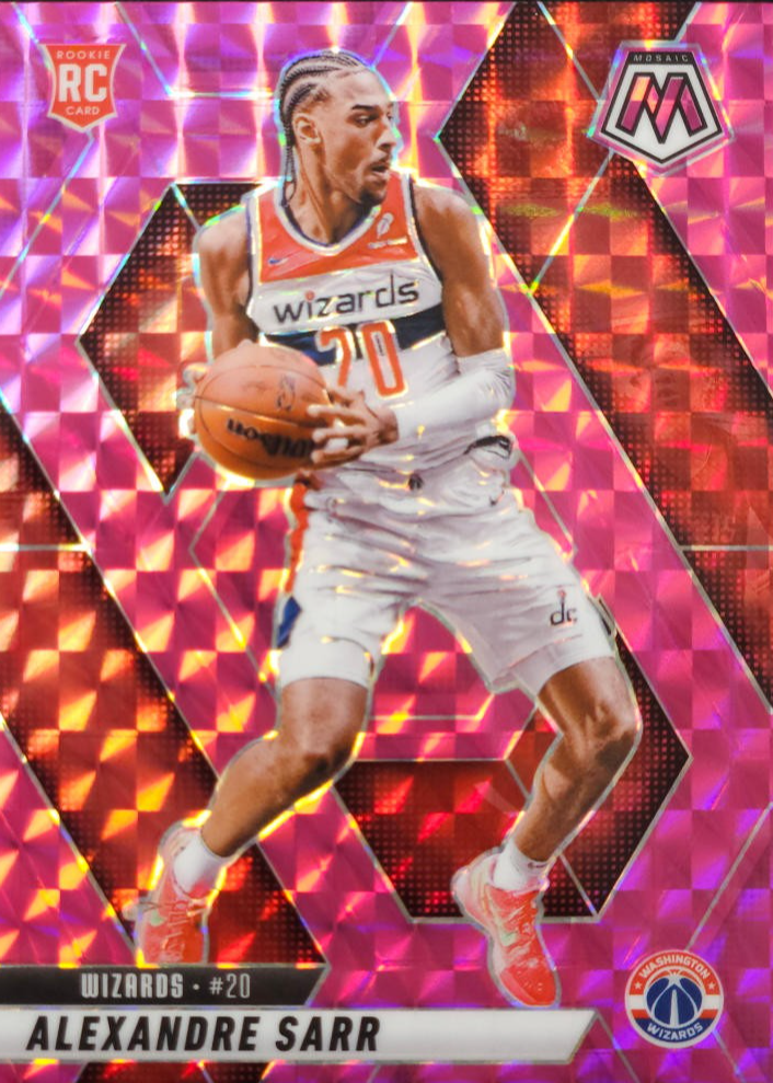 Alexandre Sarr 2024 Mosaic #216 Pink /175 Price Guide - Sports Card ...
