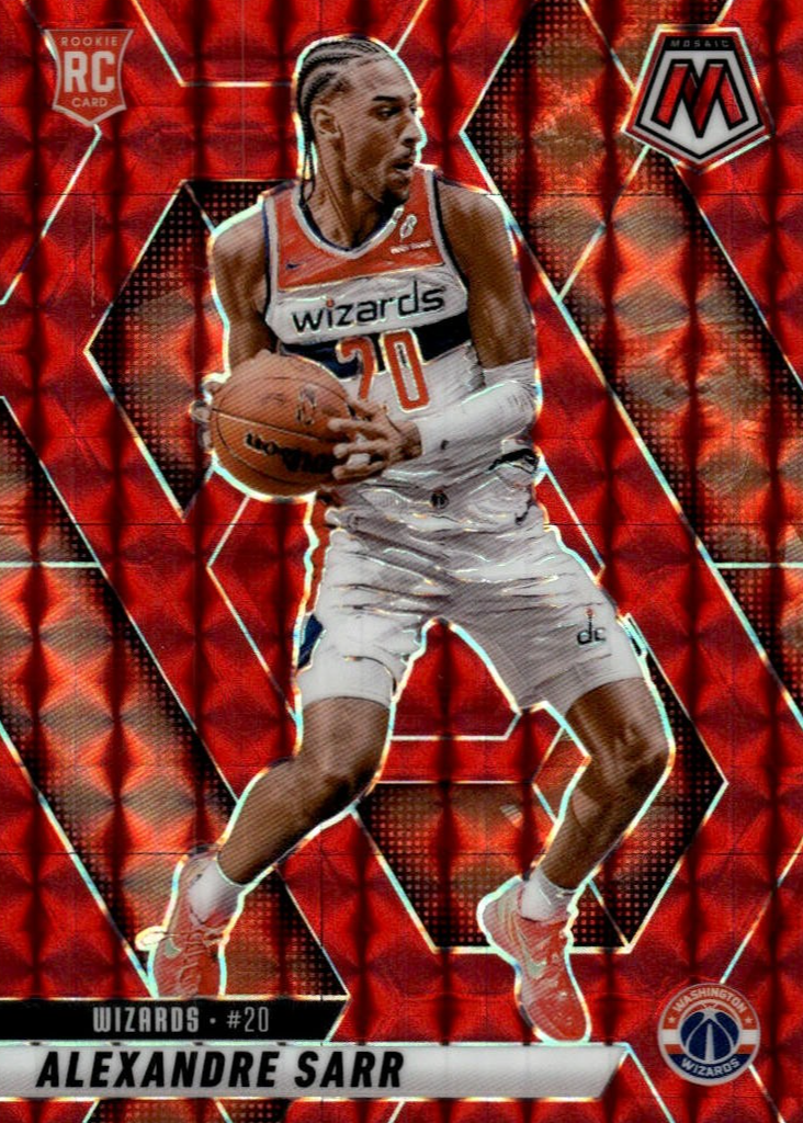 Alexandre Sarr 2024 Mosaic #216 Red Price Guide - Sports Card Investor
