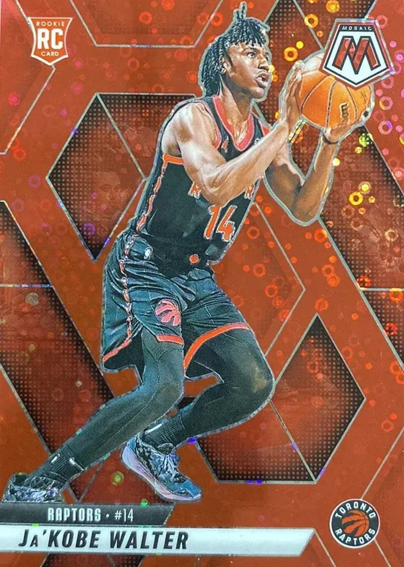 Ja'Kobe Walter 2024 Mosaic #234 Fast Break Red /99 Price Guide - Sports ...