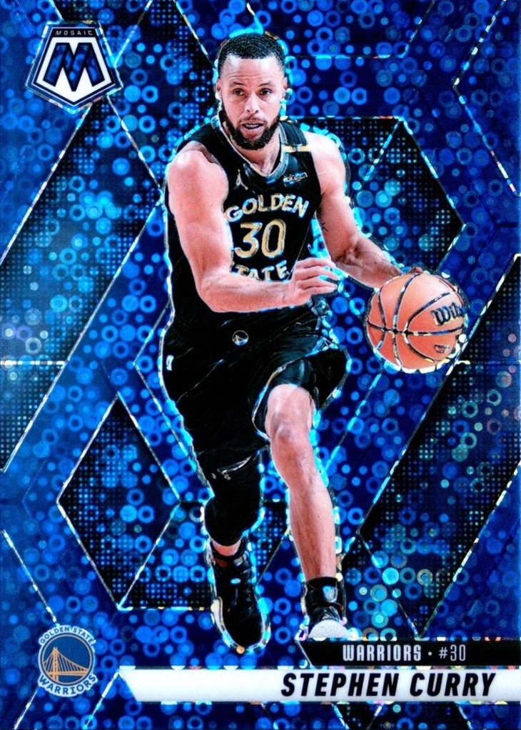 Stephen Curry 2024 Mosaic #163 Fast Break Blue /85 Price Guide - Sports ...