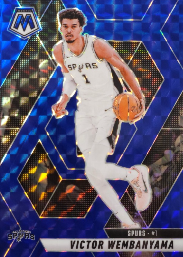 Victor Wembanyama 2024 Mosaic #31 Blue /199 Price Guide - Sports Card ...