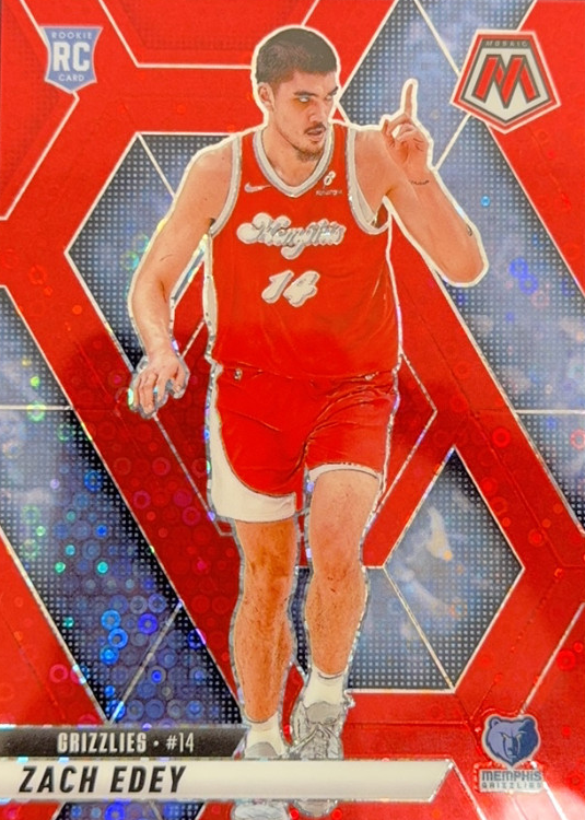 Zach Edey 2024 Mosaic #248 Fast Break Red /99 Price Guide - Sports Card ...