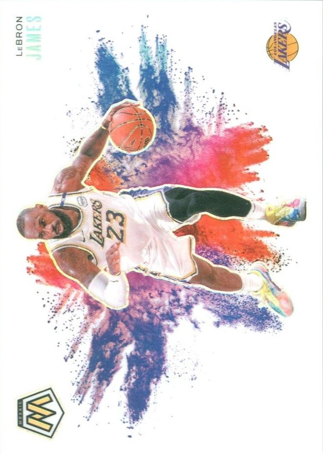 LeBron James 2024 Mosaic #22 Color Blast /(SSP) Price Guide - Sports ...