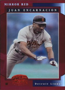Juan Encarnacion 2001 Leaf Certified Materials #64 Mirror Red /75 Price ...