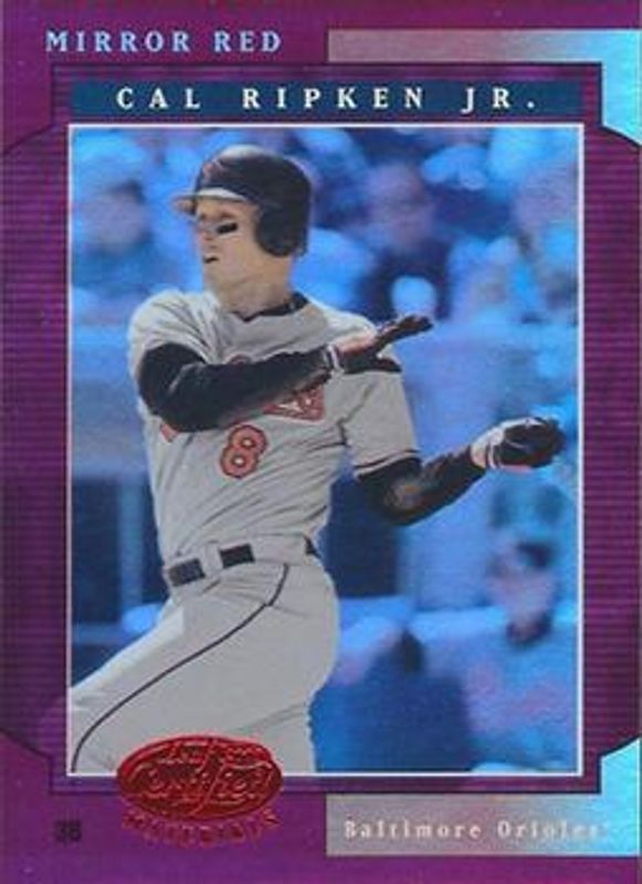 Cal Ripken Jr. 2001 Leaf Certified Materials #3 Mirror Red /75 Price ...